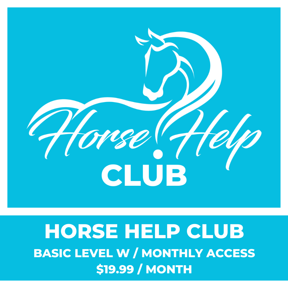 FREE Horse Help Club - 1 Year Of Basic Membership